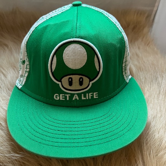 Nintendo | Accessories | Nintendo Mario Bro Get A Life Mushroom ...